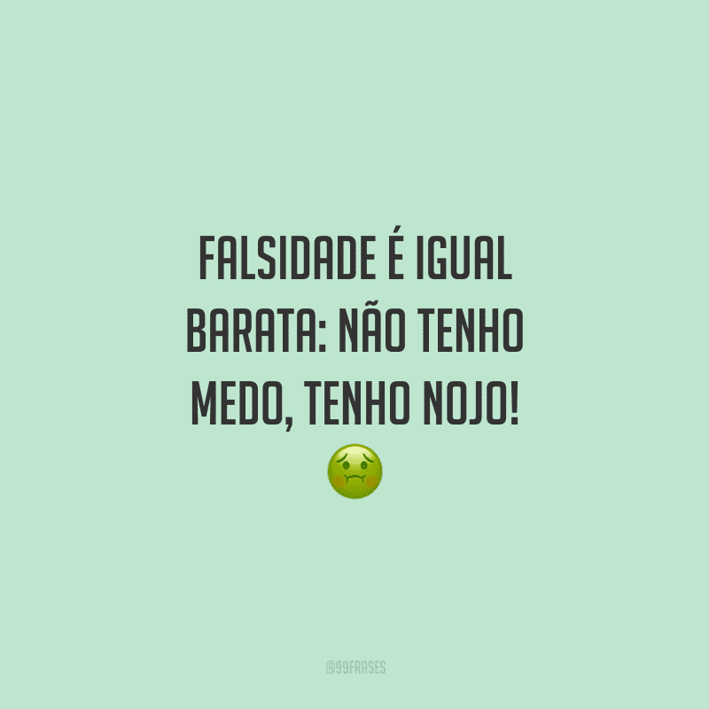 50 frases de falsidade para status com o recado para quem merece