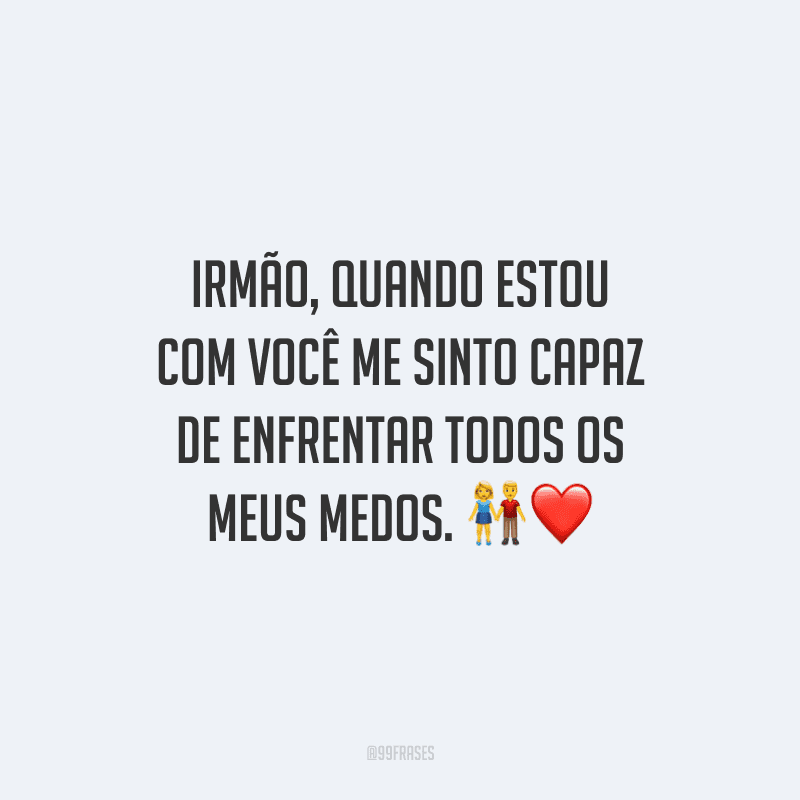 50 frases de carinho para irmão que descrevem essa linda relação